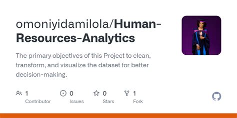 GitHub Omoniyidamilola Human Resources Analytics The Primary Objectives Of This Project To