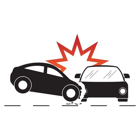 Crashed Cars Icon 19547117 Vector Art At Vecteezy