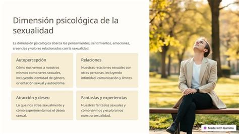 Cuáles Son Las Dimensiones De La Sexualidad Ppt