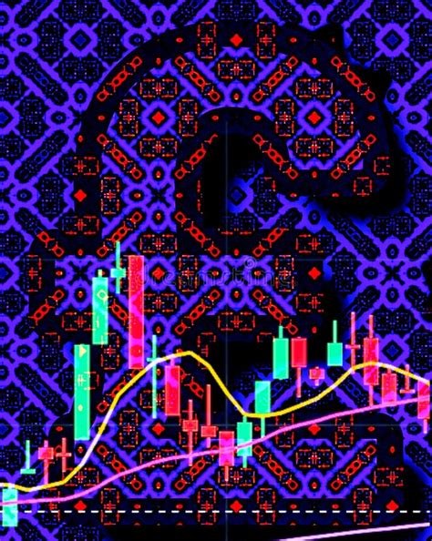 Fibonacci Candles Dollar Sign And Consecutive Up Arrows Stock Illustration Illustration Of