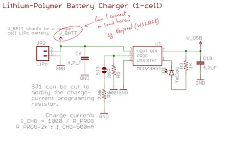 how do i prevent a load connected to v batt being “charged” along with the lipo i d like to run