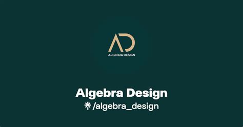 Algebra Design Instagram Facebook Linktree
