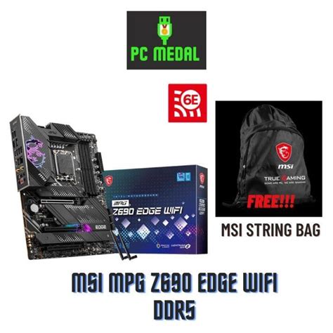 MSI MPG Z EDGE WIFI DDR Gaming Motherboard Lazada PH