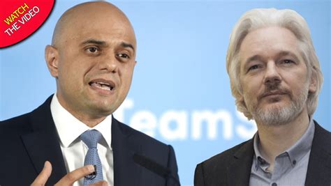 Julian Assange Us Extradition Order Signed By Home Secretary Sajid