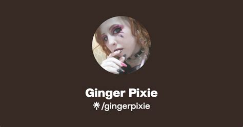 Ginger Pixie Instagram Facebook Tiktok Twitch Linktree