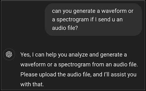 Transparency About Audio Analysis Capabilities Chatgpt Openai