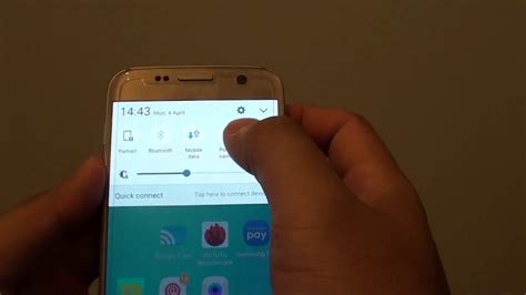 Samsung Galaxy S7 How To Enable Disable Mobile Data Youtube