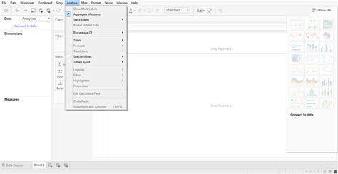 Tableau Navigation Sheet Tableau Main Commands DataFlair