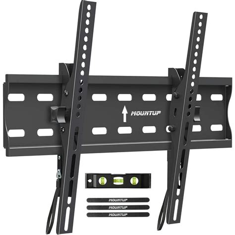 Tilting Tv Wall Mount Bracket For 26 55 Inch Flat Screen Tvscurved Tvs