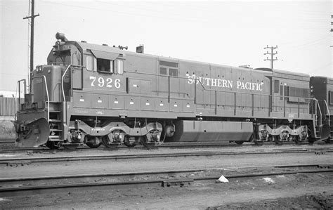 Southern Pacific Ge U30c 7926 At Los Angeles California October 5