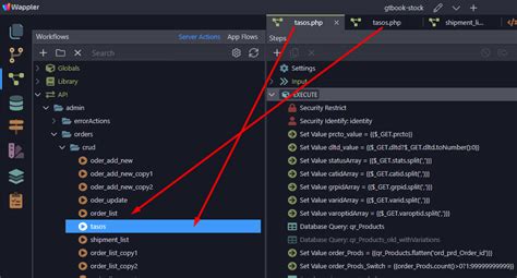 Server Actions File Navigation Bar Shows Wrong Name When Duplicate A Server Action Bugs