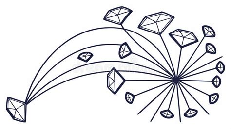 Decorative Floral Element Illustration Elegant Nature Inspired Design Graphic Vector Design