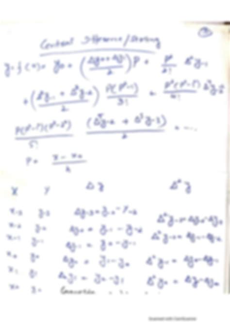 SOLUTION Formulas Of Interpolation Studypool