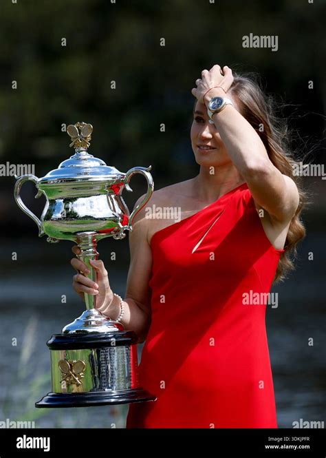 Melbourne Australia 1st Feb 2026 Elena Rybakina Of Kazakhstan Poses