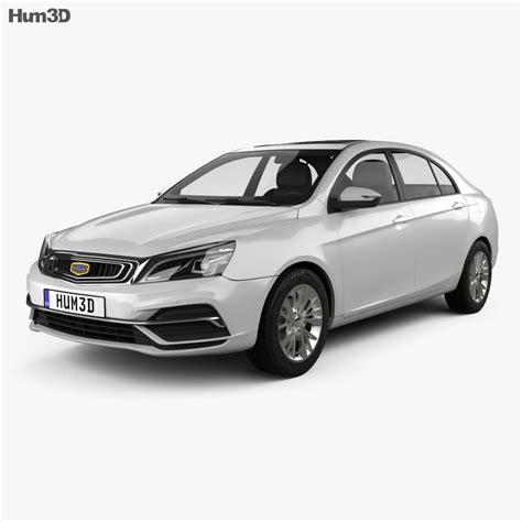 Geely Emgrand EC7 2021 3D model - Download Crossover SUV on 3DModels.org