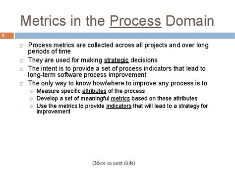 PROCESS AND PROJECT METRICS Introduction Metrics In The