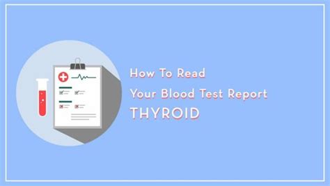 How To Read Your Thyroid Report One Health