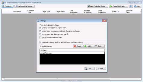 password expiration notification 1 0 5 4 2 free download
