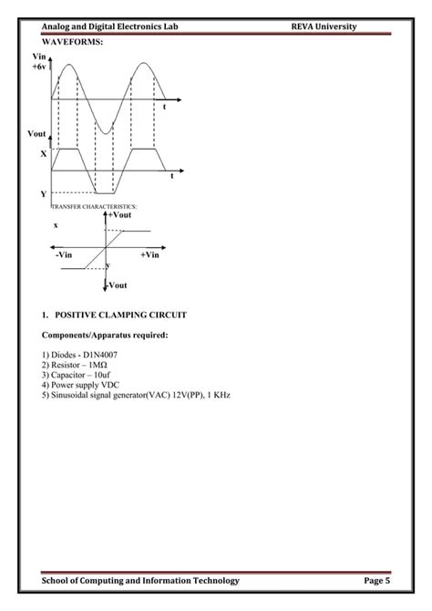 Analog And Digital Electronics Lab Manual PDF
