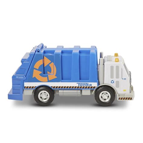 tonka rescue force garbage truck with lights and sound green sanitation dept 1 ct shipt
