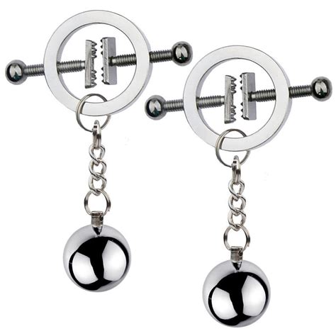 Male And Female Couple Babe Metal Gravitational Ball Weight Bearing Pendant Adult Product