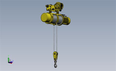 吊机 SOLIDWORKS 2011 模型图纸下载 懒石网