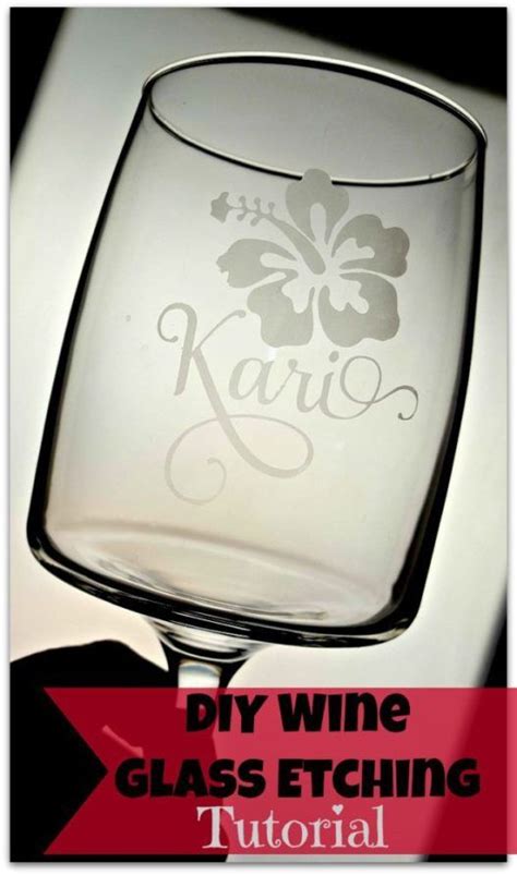Diy Etched Glass Easy Step By Step Tutorial Glass Etching Glass
