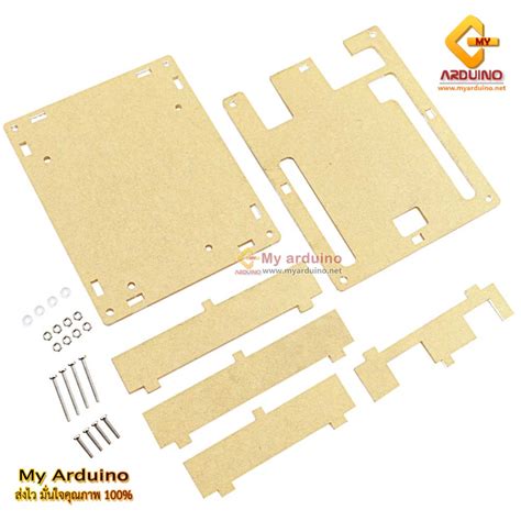 Arduino Uno R3 Acrylic Case Box กล่องอะคริลิคแบบใส สำหรับ Arduino Uno Case ขาย Arduino อุปกรณ์