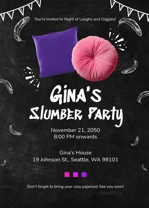 Free Chalkboard Invitation Templates Editable And Printable