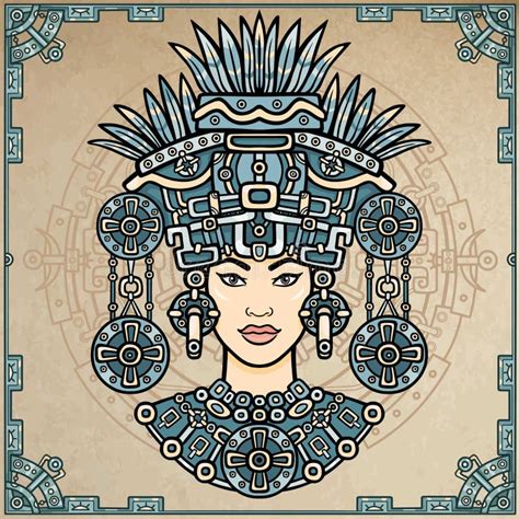 Aztec Queen Art