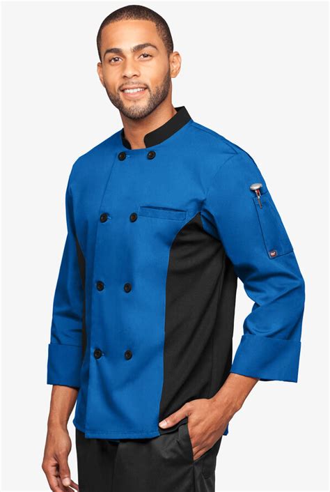 Mens 2 Pocket 34 Sleeve Chef Coat Chefuniforms