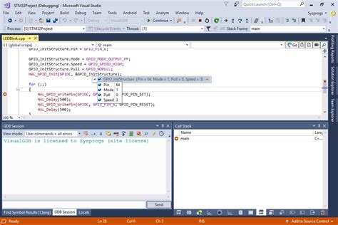 Developing STM32 Projects With Visual Studio VisualGDB Tutorials