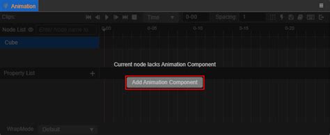 创建 Animation 组件和动画剪辑 · Cocos Creator