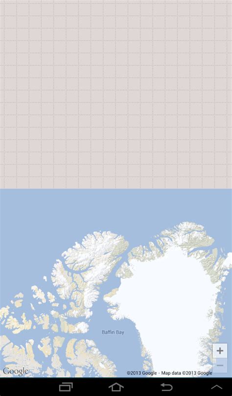 Google Map Version Shows Blank Space In Android Stack Overflow