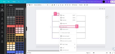 How To Make Two Columns In Canva Step By Step