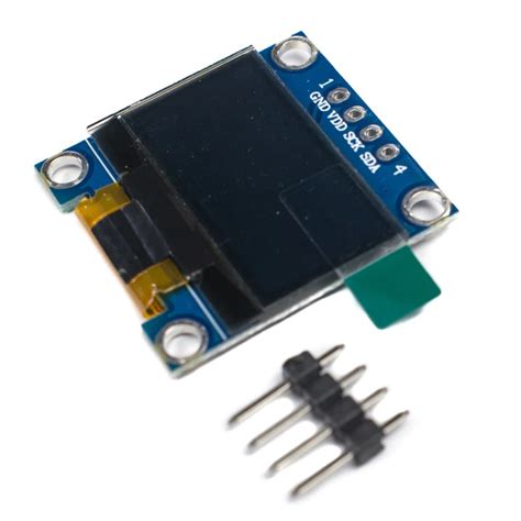 Auslese 0 96 Inch Blue OLED Display Module With Regulator