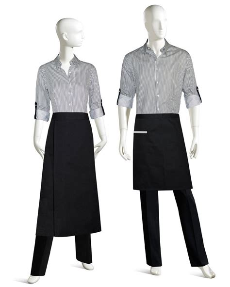 Night Time Uniform Blouses For Women Normcore Bistro Apron