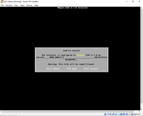 How To Install Vmware Esxi On Virtualbox