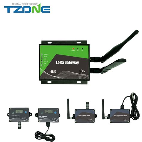 Tzone MHz MHz Lora Temperature Humidity Sensor Temperature Humidity Sensor And