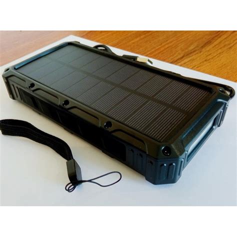 Mah Qi Solar Powerbank W Black