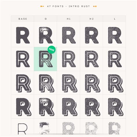 Intro Rust Font Free Download For WEB