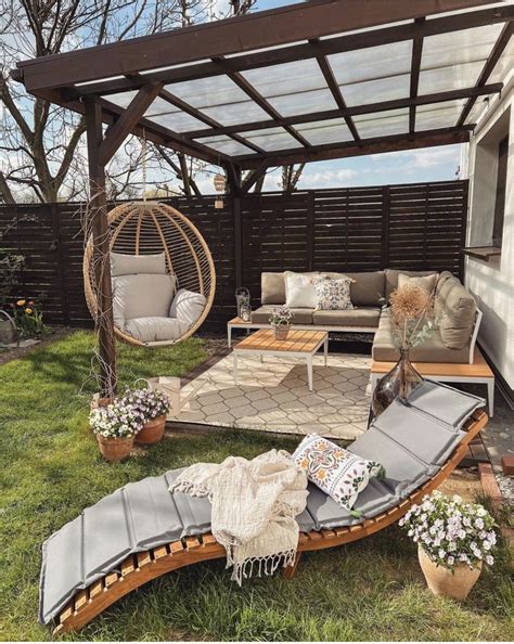Пин от пользователя Ольга на доске Дом мечты в 2025 г Дизайн патио на заднем дворе Украшения