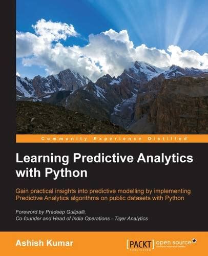 learning predictive analytics with python let me read