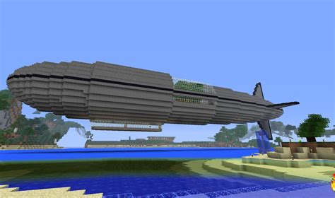 An Old Blimp From A Smp Server Circa June 2011 Rminecraft