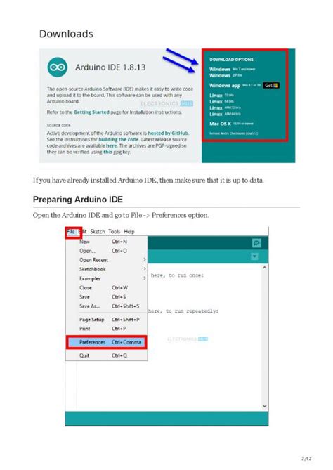 Programming Pdf 185888 Electronicshuorg How To Program Esp32 With Arduino Ide