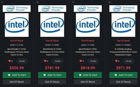 13th Gen Intel Core I9 13900ks 6 Ghz Cpu Listed For 971 99 Cad At Canadian Retailer