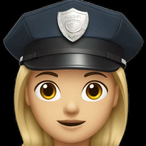 Female Cop Emoji Ai Emoji Generator