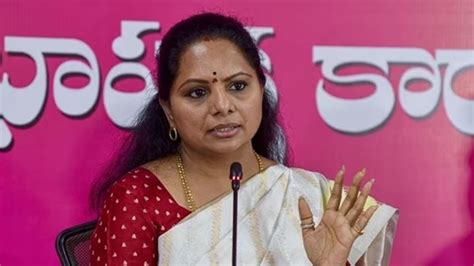 Cbi Summons Brss K Kavitha In Delhi Liquor Scam On February 26 India