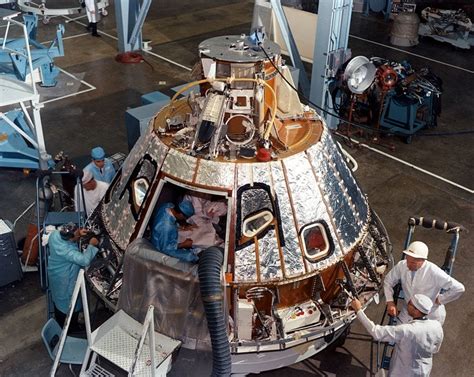 Apollo Command Module Under Construction Space