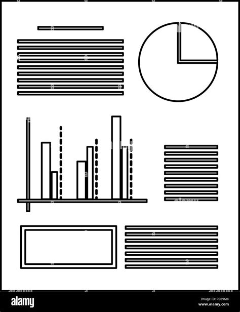 Statistics Graph Sheet Symbol Vector Illustration Graphic Design Stock Vector Image And Art Alamy